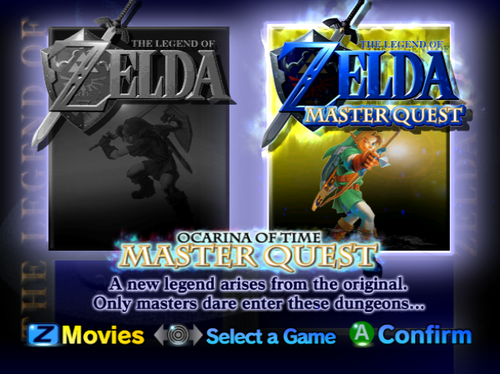 The Legend of Zelda: Ocarina of Time / Master Quest - Zelda Wiki