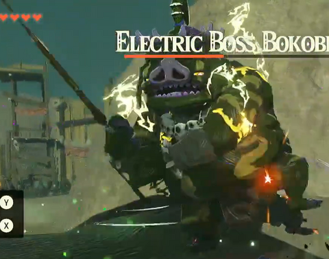 Electric Boss Bokoblin - Zelda Wiki
