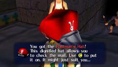Postman's Hat - Zelda Wiki
