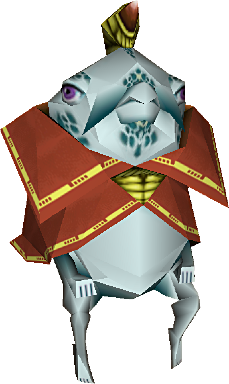 File:OoT King Zora Model.png - Zelda Wiki