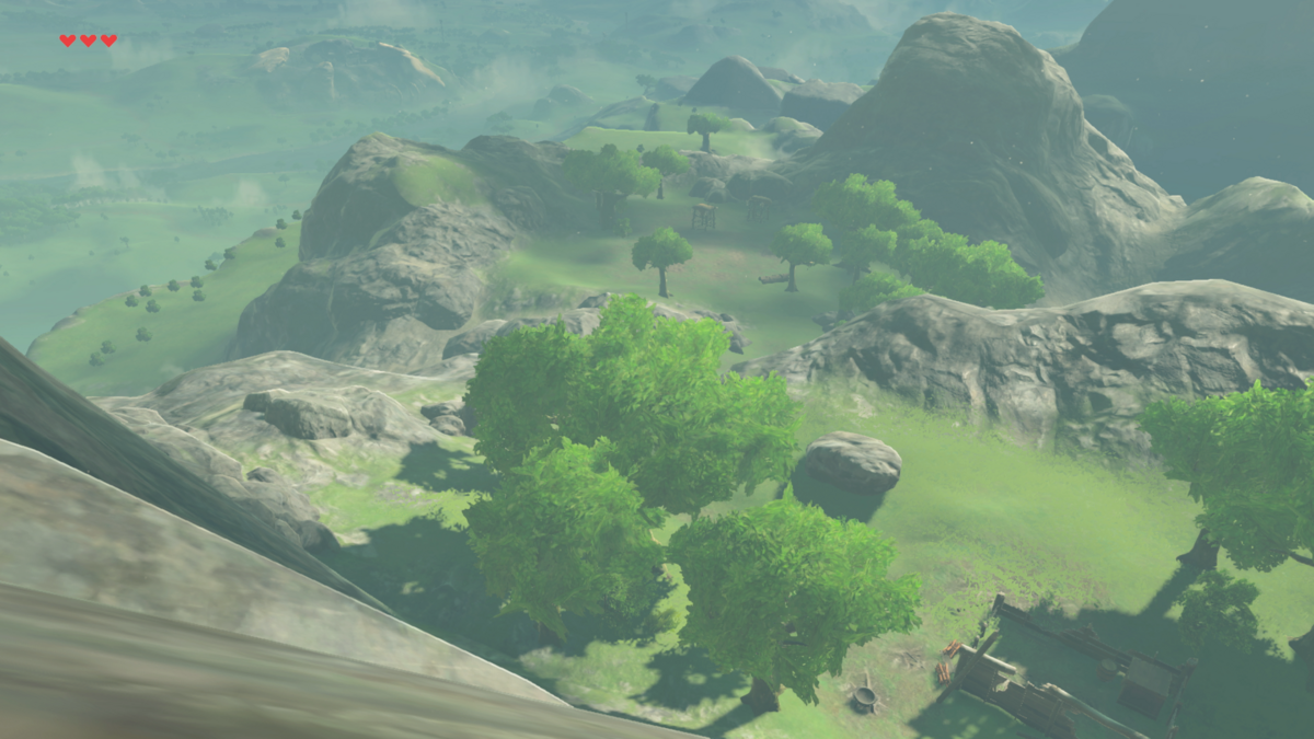 File:BotW North Dueling Peaks.png - Zelda Wiki