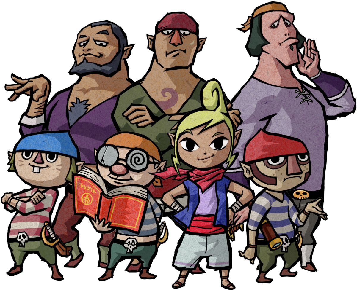 Tetra's Pirate Crew - Zelda Wiki