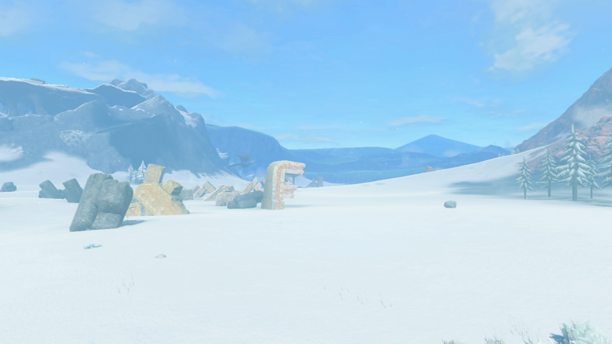 South Tabantha Snowfield - Zelda Wiki
