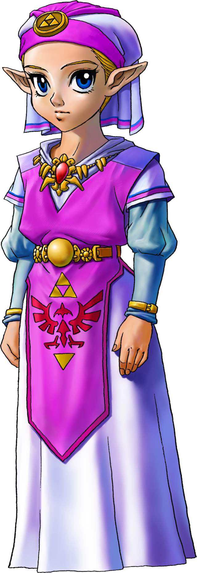 File:OoT Princess Zelda Child Artwork.png - Zelda Wiki
