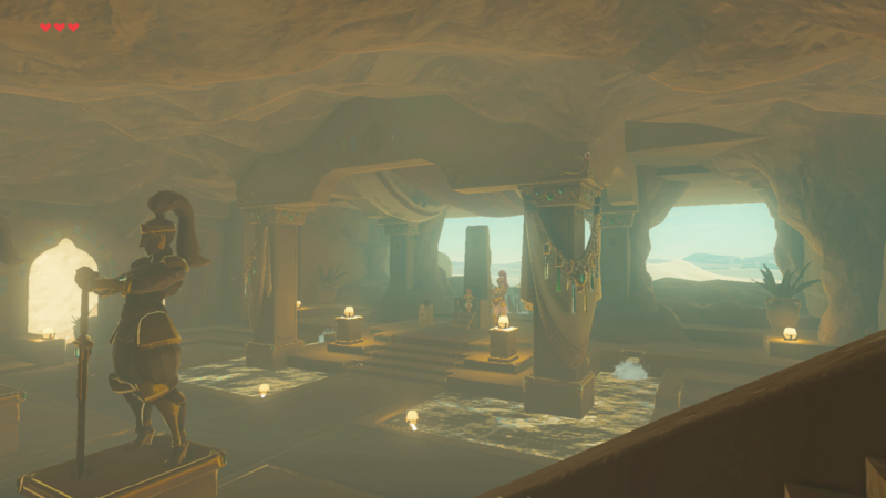 Royal Palace's Throne Room - Zelda Wiki