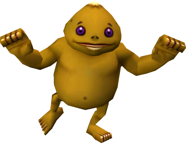 File:OoT3D Goron Model.png - Zelda Wiki