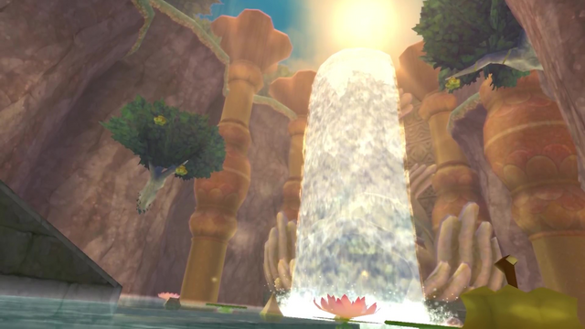 Floria Waterfall - Zelda Wiki