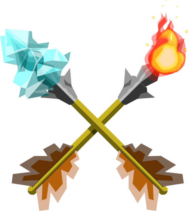 File:TWW Fire and Ice Arrows Render.png - Zelda Wiki