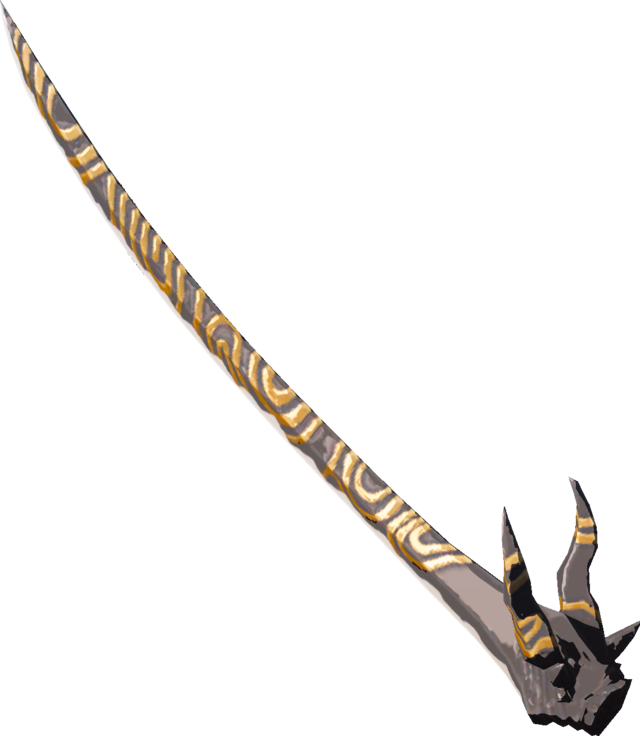 Silver Lynel Saber Horn - Zelda Wiki