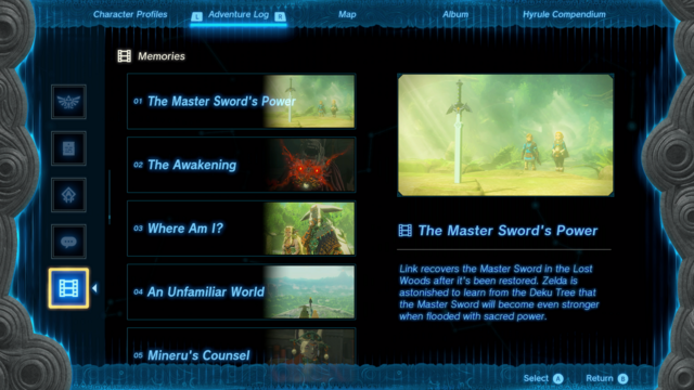 Memory - Zelda Wiki