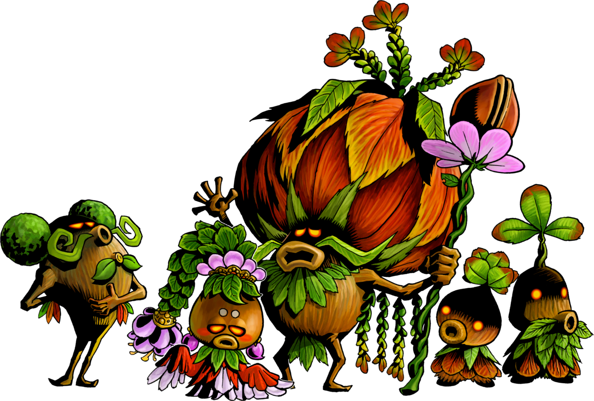 Deku Royal Family - Zelda Wiki