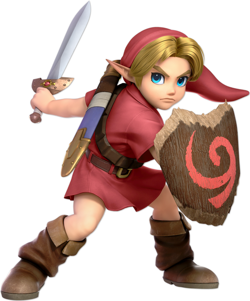 File:SSBU Young Link Render 2.png - Zelda Wiki