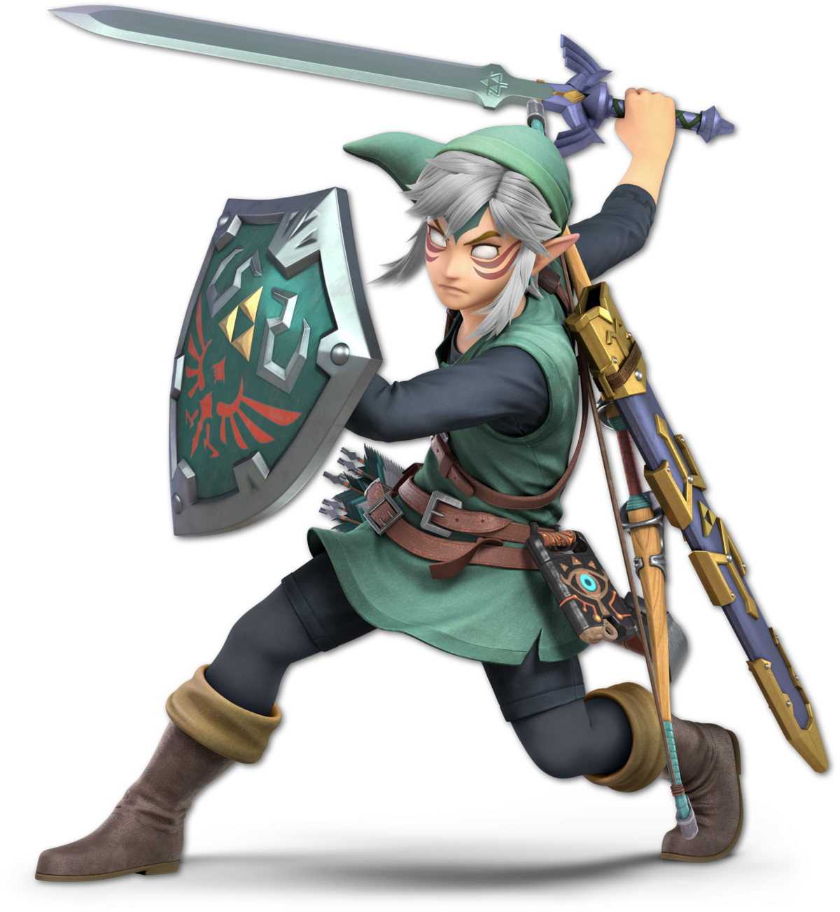 File:SSBU Link Render 4.png - Zelda Wiki