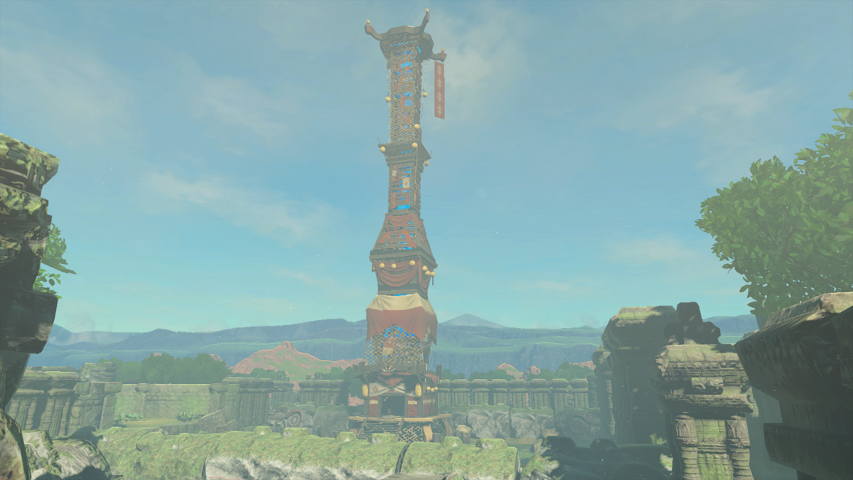 Thyphlo Ruins Skyview Tower - Zelda Wiki