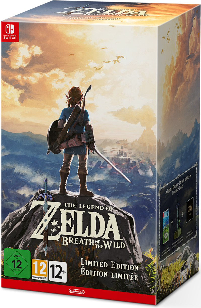 File:BotW EU Limited Edition Box Art.png - Zelda Wiki