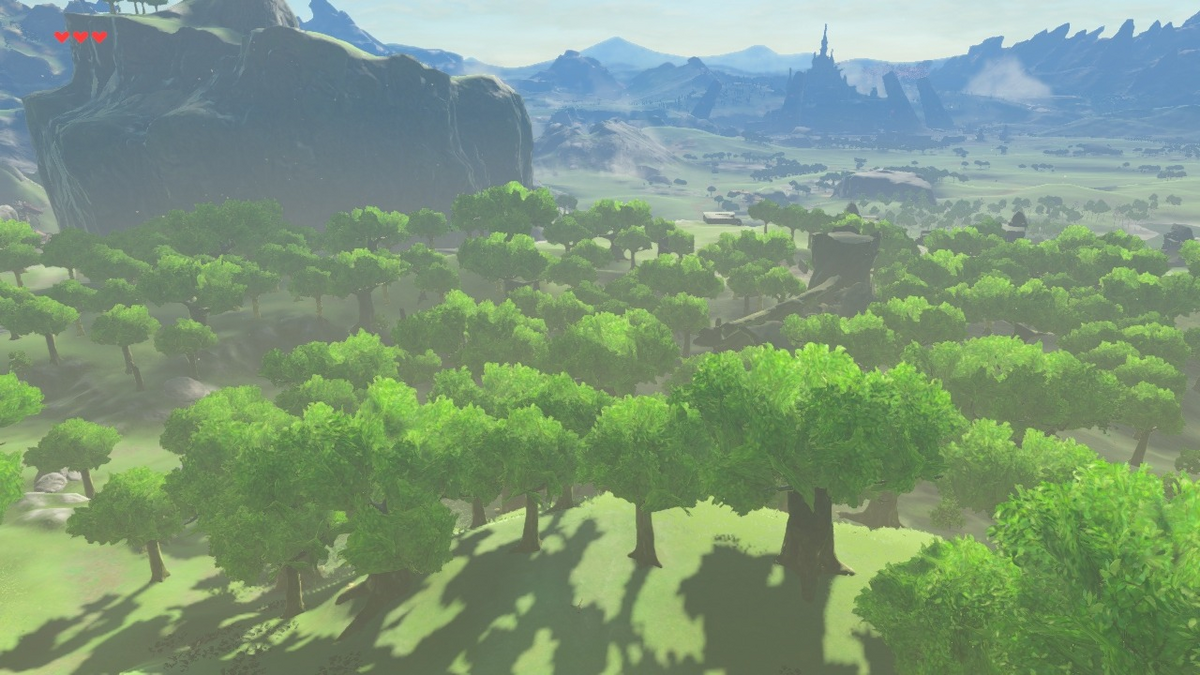 File:BotW Forest of Spirits.png - Zelda Wiki