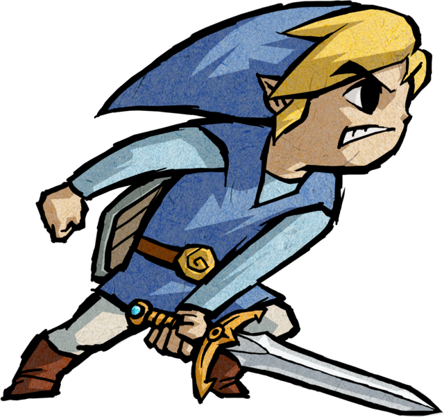 File:FSA Blue Link.png - Zelda Wiki