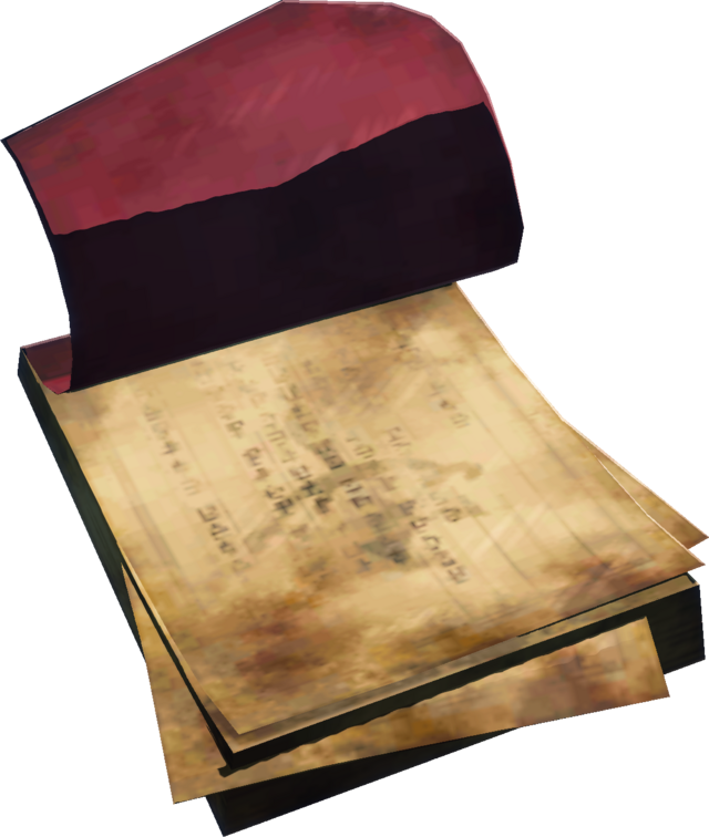File:TotK Tattered Notebook Model 3.png - Zelda Wiki