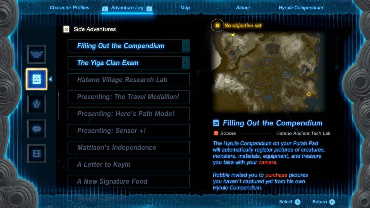 Side Adventure - Zelda Wiki
