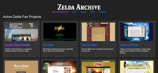 Community:Zelda Archive - Zelda Wiki