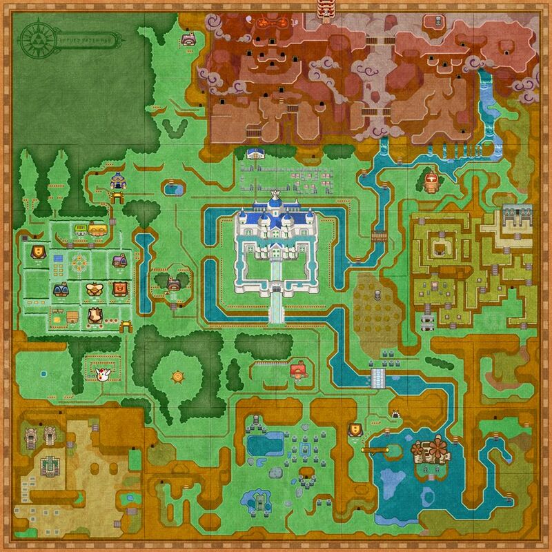 File:ALBW Hyrule Field Map.jpg - Zelda Wiki
