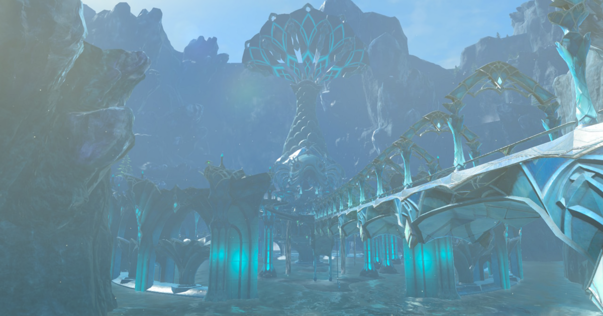 Zora's Domain (Day) - Zelda Wiki