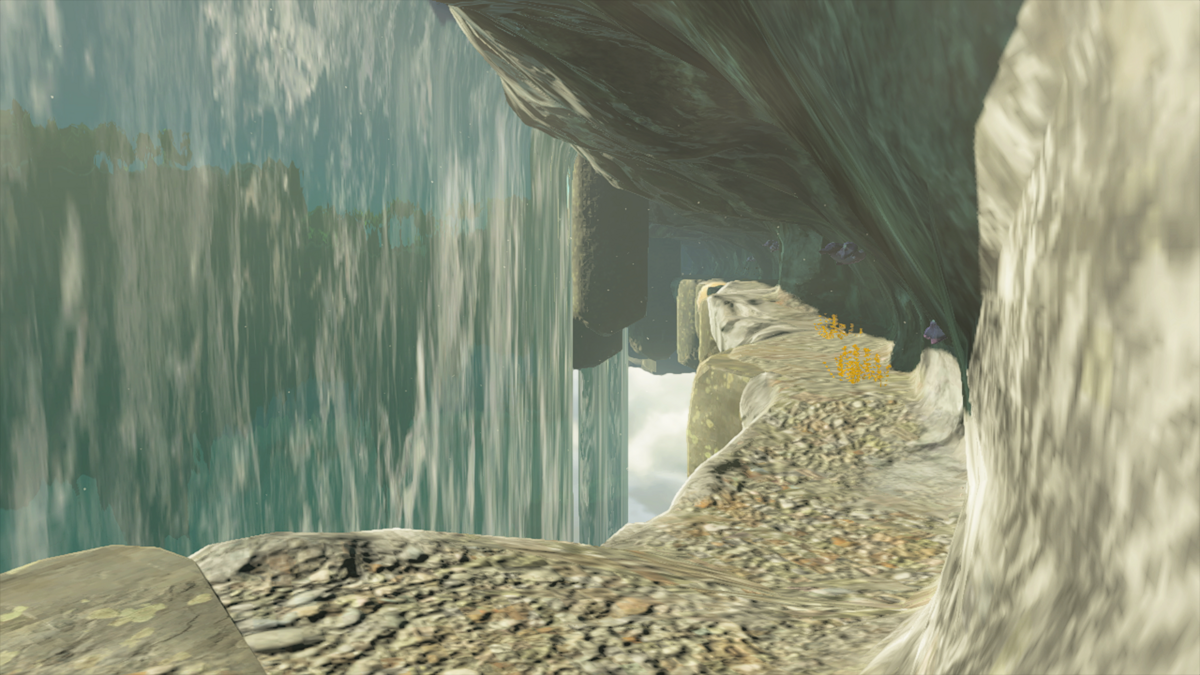 Behind the Waterfall - Zelda Wiki