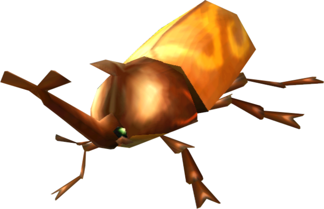 Woodland Rhino Beetle - Zelda Wiki