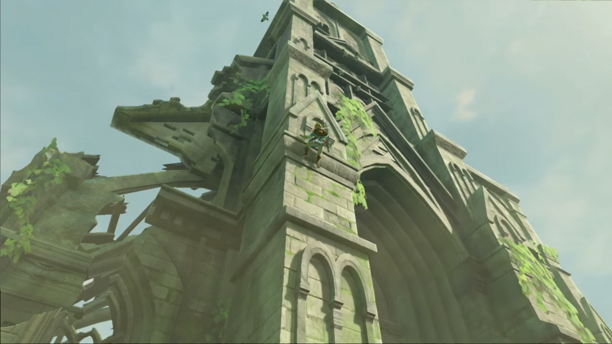 File:BotW Temple of Time Climbing.png - Zelda Wiki