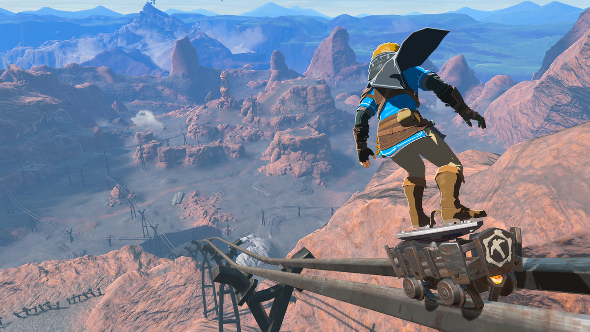 Shield Surfing - Zelda Wiki