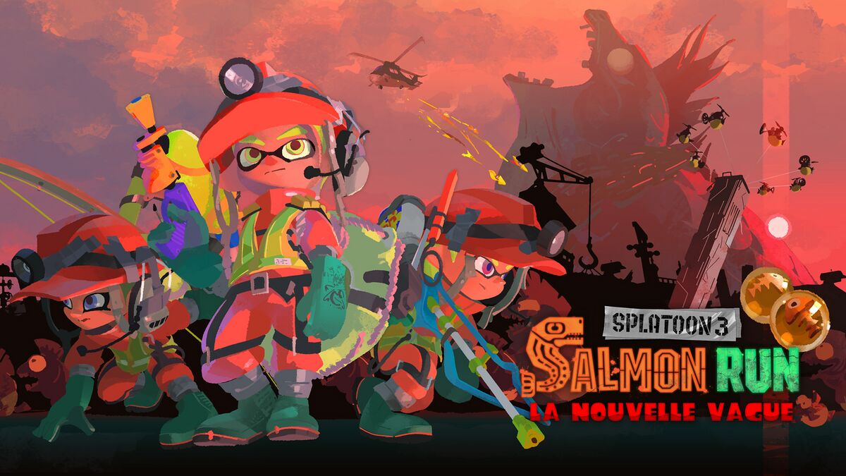 Salmon Run La Nouvelle Vague - Inkipédia, le wiki Splatoon