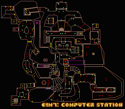 Doom/E1M7: Computer Station — StrategyWiki, the video game walkthrough ...