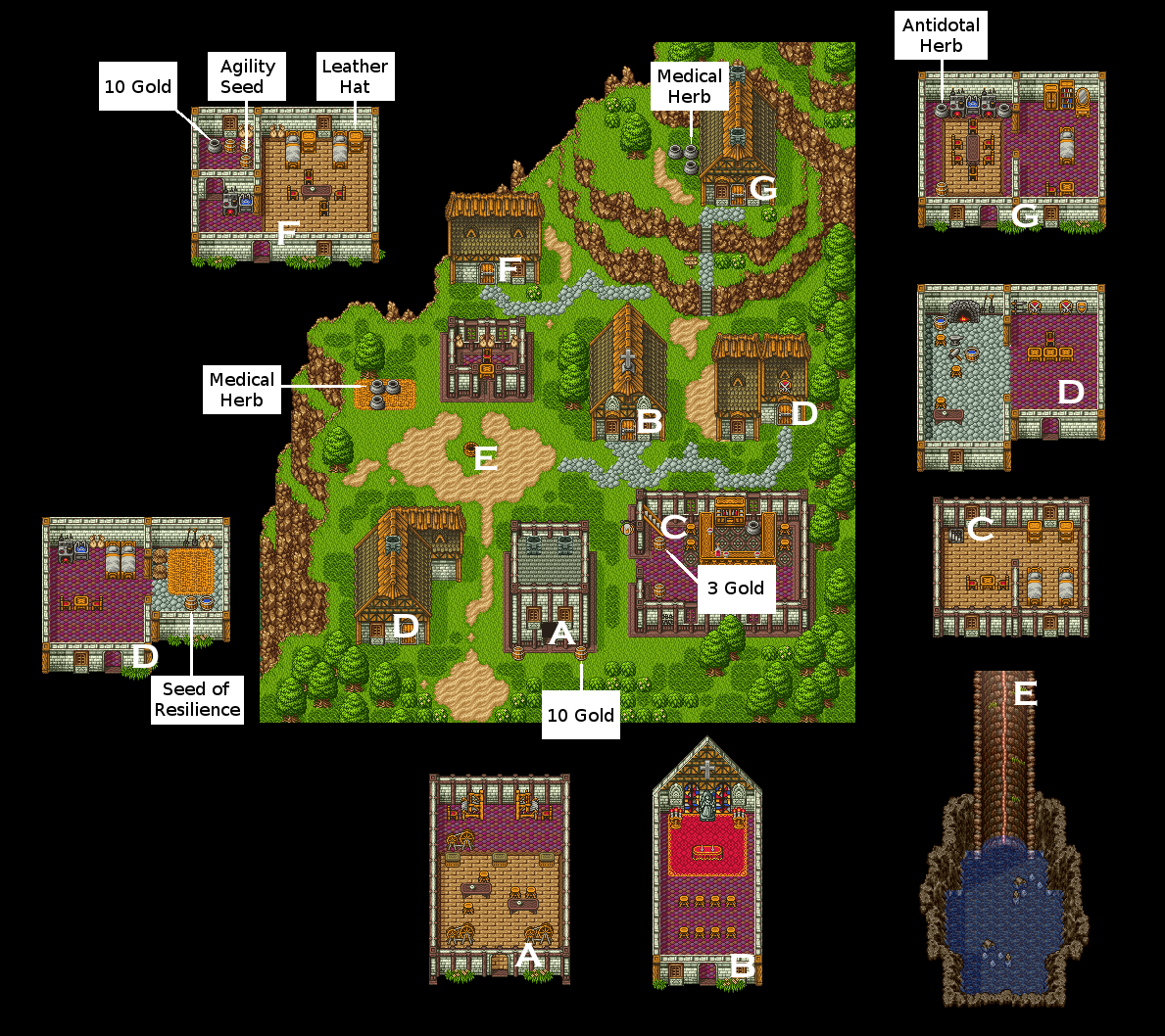 Dragon Quest VI: Realms of Revelation/Weaver's Peak — StrategyWiki, the ...
