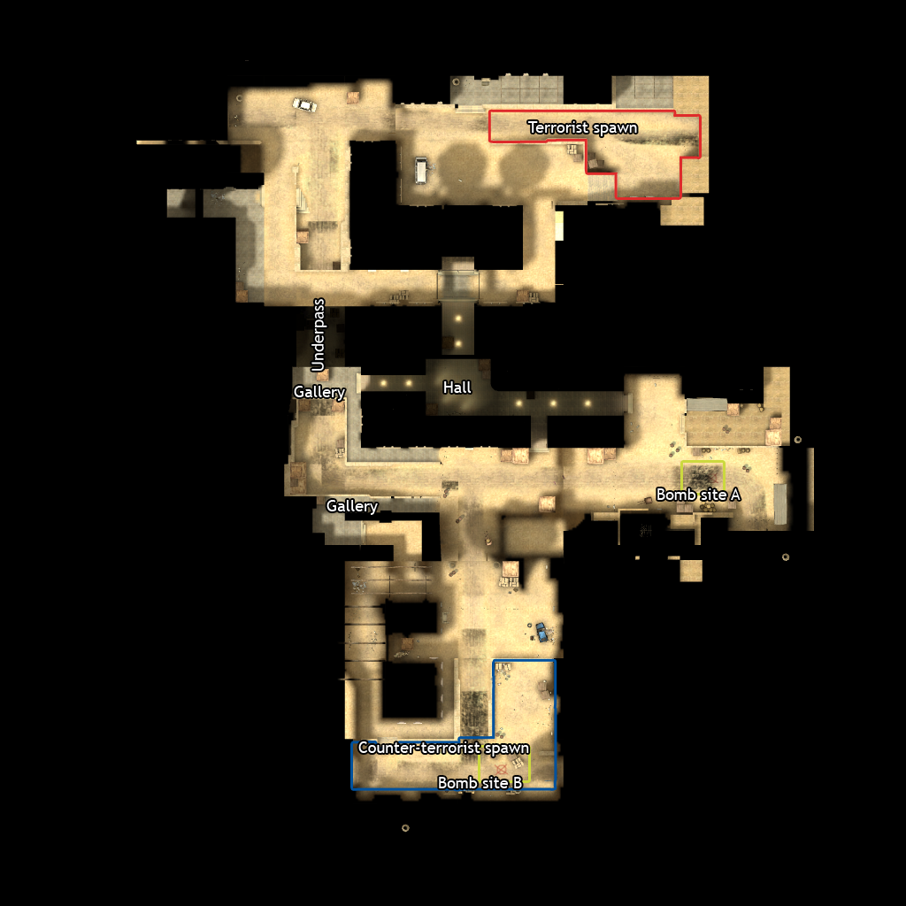 Counter-Strike: Source/de dust — StrategyWiki, the video game ...