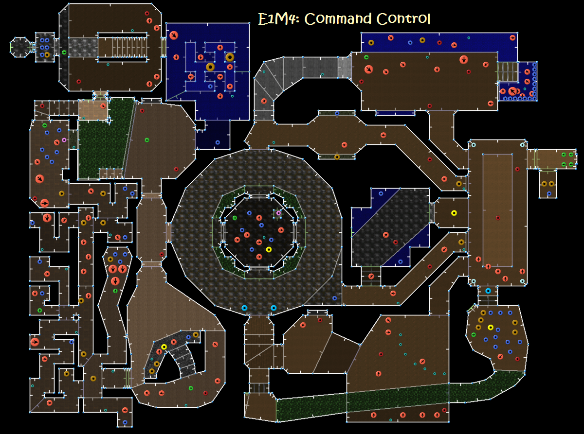 Doom/E1M4: Command Control — StrategyWiki, the video game walkthrough ...