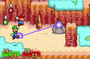 Mario & Luigi: Superstar Saga/Hoohoo Mountain — StrategyWiki, the video ...